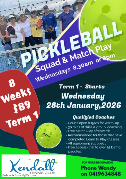 Pickleball Tournament Flyer (1) | PosterMyWall