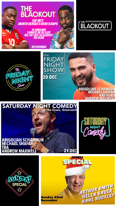 Copy of Stand up Comedy Event square size Post Social (6) | PosterMyWall