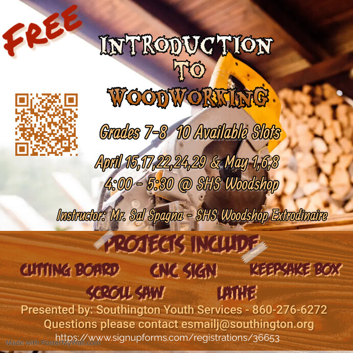 learn woodworking online lessons instagram po | PosterMyWall