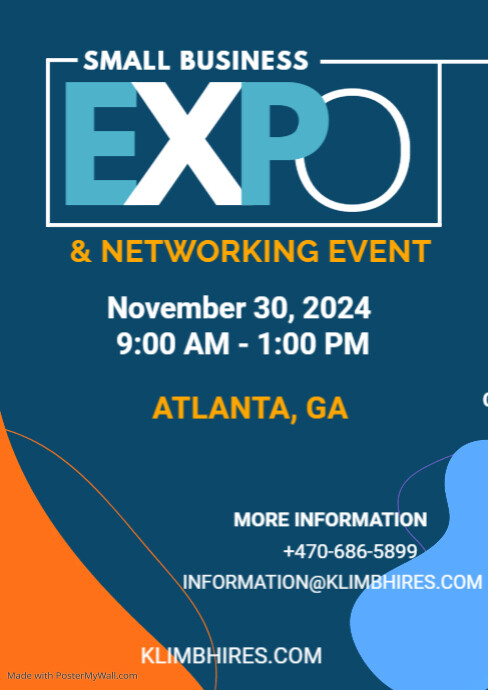 Business expo poster template | PosterMyWall