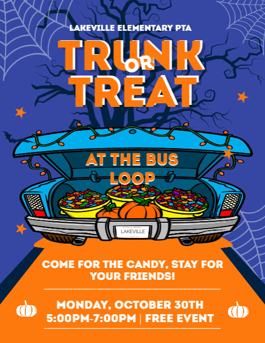 Trunk Or Treat | PosterMyWall