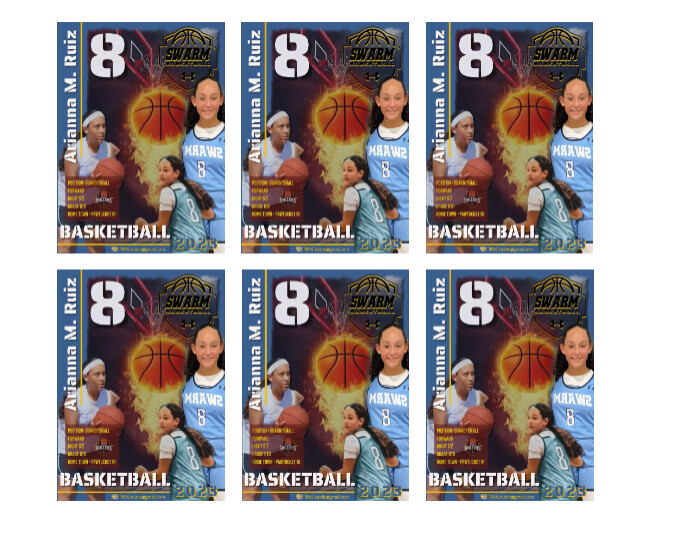 BASKETBALL CARDS | PosterMyWall