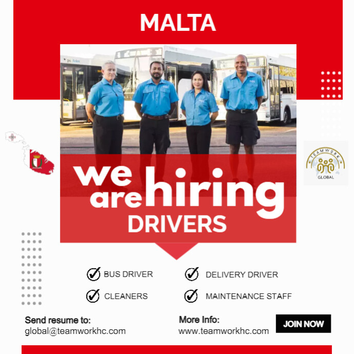 Copy of Malta Team Global | PosterMyWall