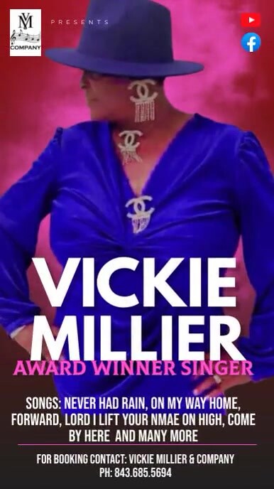 Singer Band Concert digital video flyer | PosterMyWall