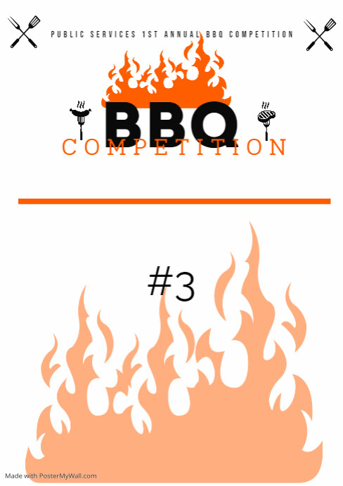 BARBECUE MENU | PosterMyWall