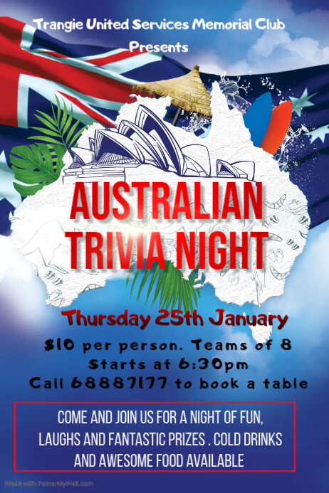 Australian Day Celebration Flyer template | PosterMyWall