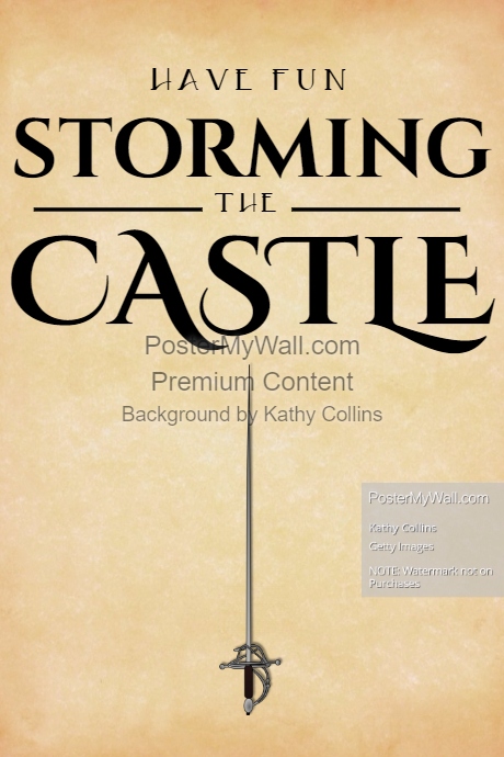 Have Fun Storming The Castle | PosterMyWall
