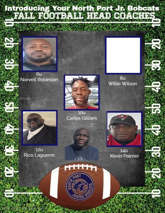 Football Head Coaches | PosterMyWall