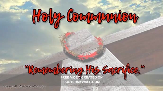 COMMUNION digital display (5) | PosterMyWall