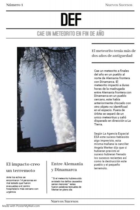 Copy of Copia de Conventional Newspaper Layout | PosterMyWall