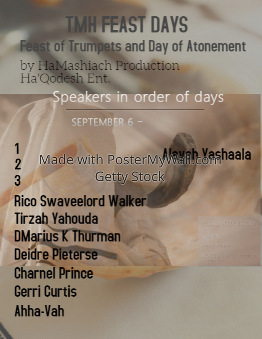 Feast Days | PosterMyWall