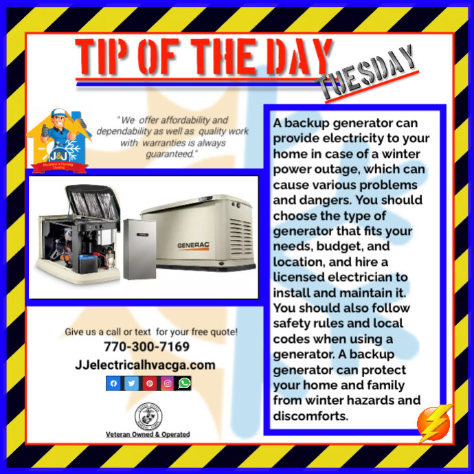 Electrical Tip Tuesday | PosterMyWall