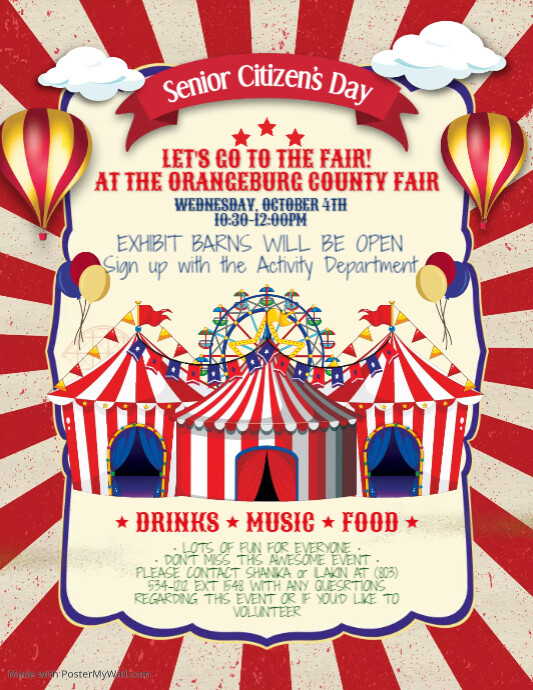 Carnival Circus Flyer | PosterMyWall