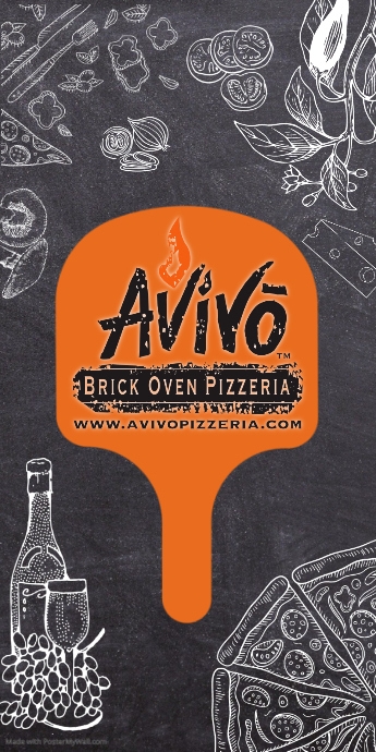 Avivo Menu Cover | PosterMyWall