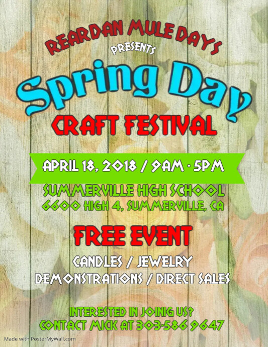 Copy of Spring Day Flyer Template | PosterMyWall
