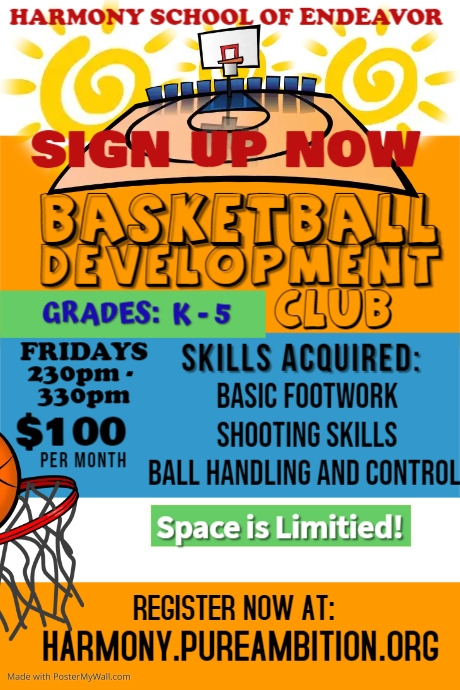 Copy of BASKETBALL CAMP | PosterMyWall