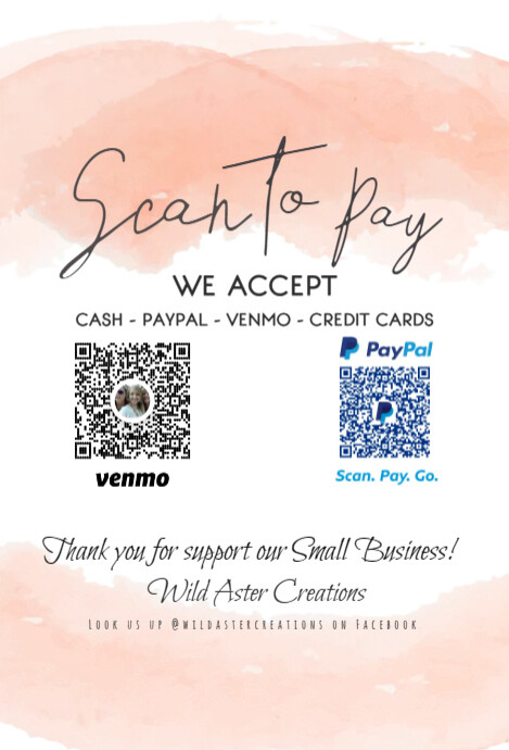 scan to pay advertisement square template | PosterMyWall