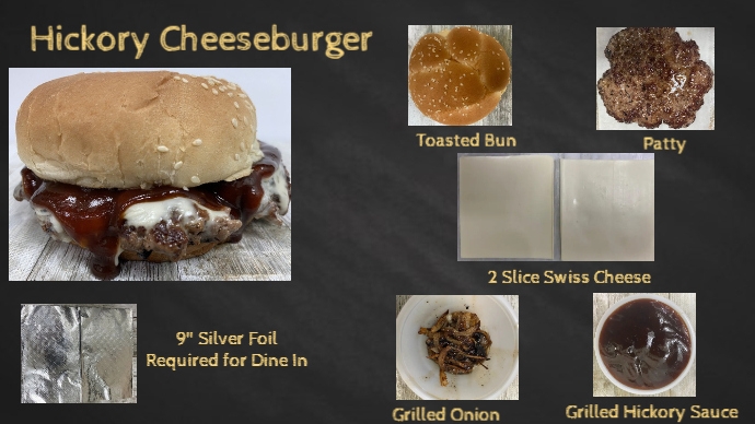 Copy of Hickory Cheese Burger Recipe | PosterMyWall