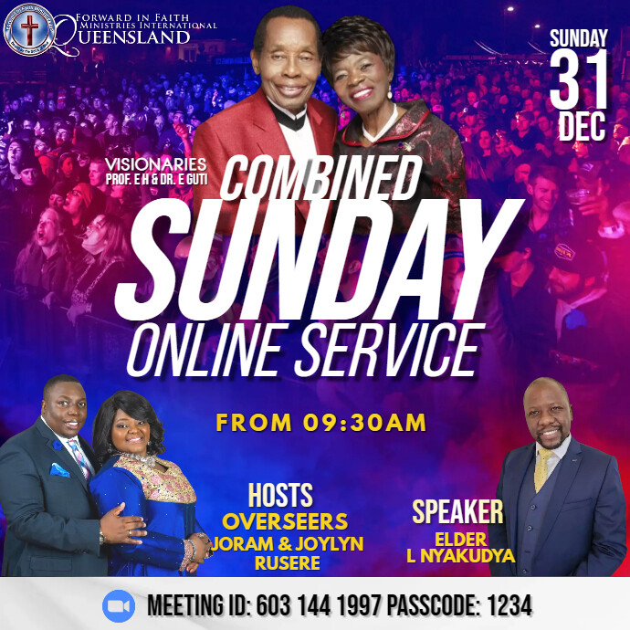 Sunday Service Ad (2) | PosterMyWall