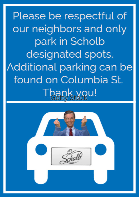 Copy of Blue Car Parking Sign | PosterMyWall