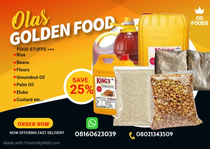 Food Offer Banner Design Template | PosterMyWall