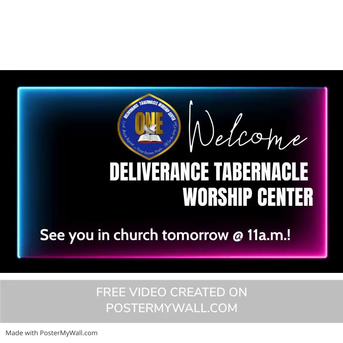 welcome to church digital display | PosterMyWall