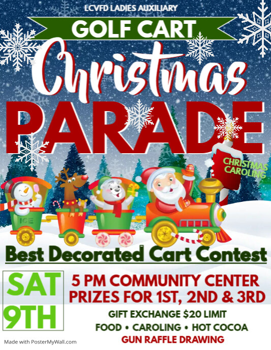Copy of CHRISTMAS PARADE | PosterMyWall