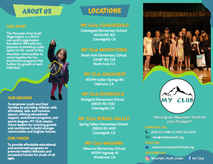 Tri-fold School Brochure Template (1) | PosterMyWall