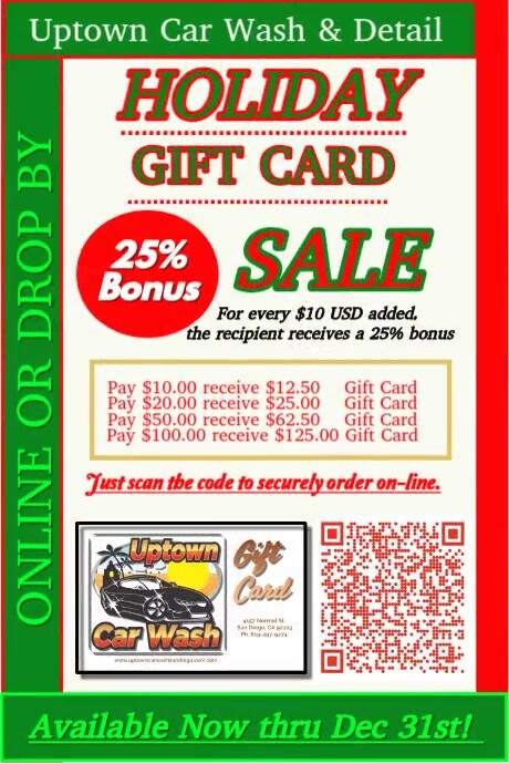 Holiday Gift Card Sale 2x3 (1) | PosterMyWall
