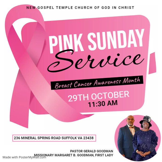 Pink sunday | PosterMyWall