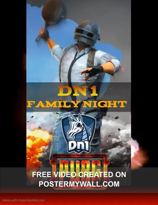 Copy of PUBG TOURNAMENT ad video digital | PosterMyWall