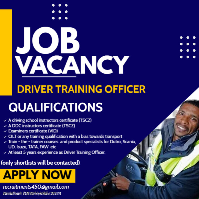 job vacancy position flyer | PosterMyWall