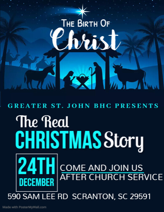 Christmas nativity,merry christmas,event | PosterMyWall