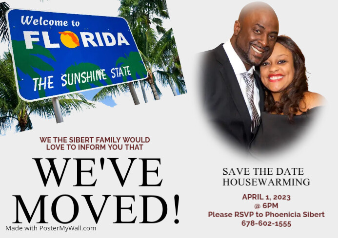 we have moved real estate flyer | PosterMyWall