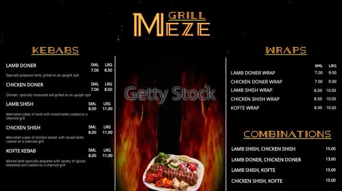 MEZE GRILL | PosterMyWall