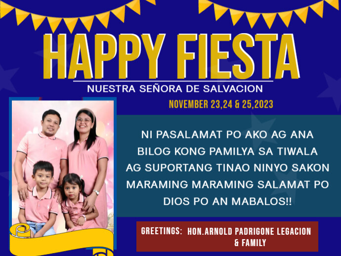 Blue Official School Election Banner | PosterMyWall