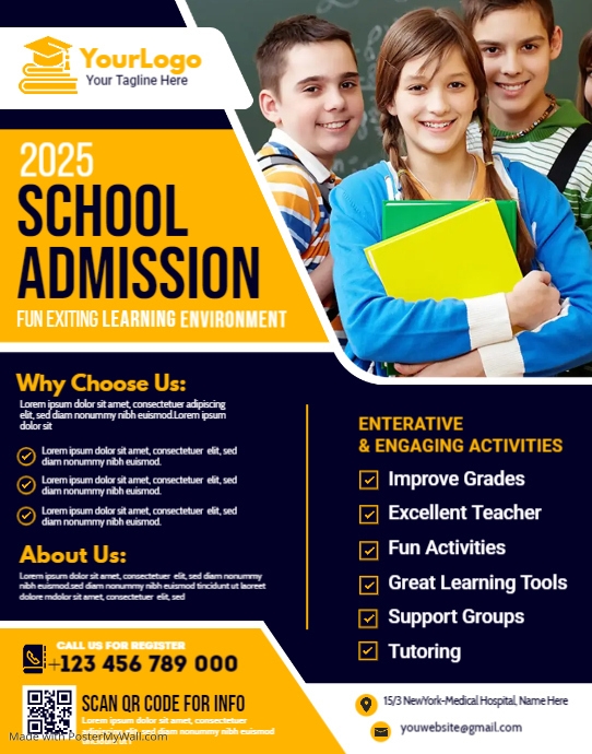 School Admission | PosterMyWall