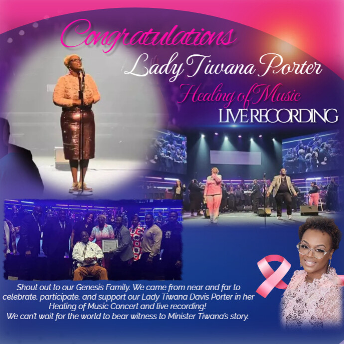 Healing of Music Congratulations | PosterMyWall