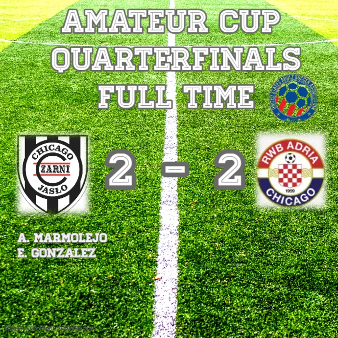 Copy of Soccer Full Time Score | PosterMyWall