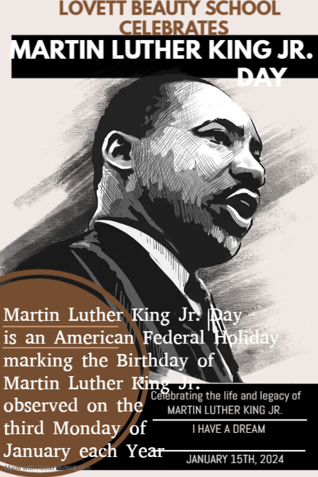 Martin Luther king day celebration | PosterMyWall