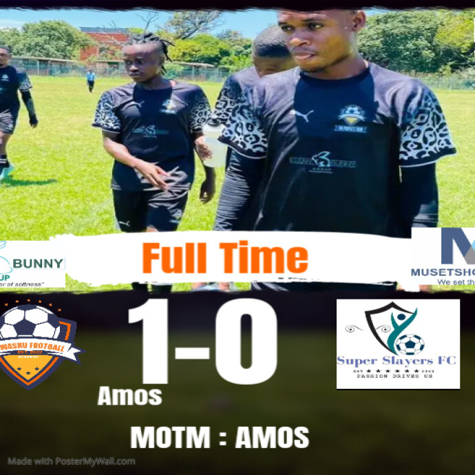 full time match template | PosterMyWall