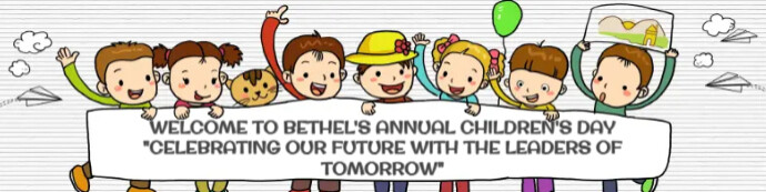 Bethel SDA Church Children's Day Banner | PosterMyWall