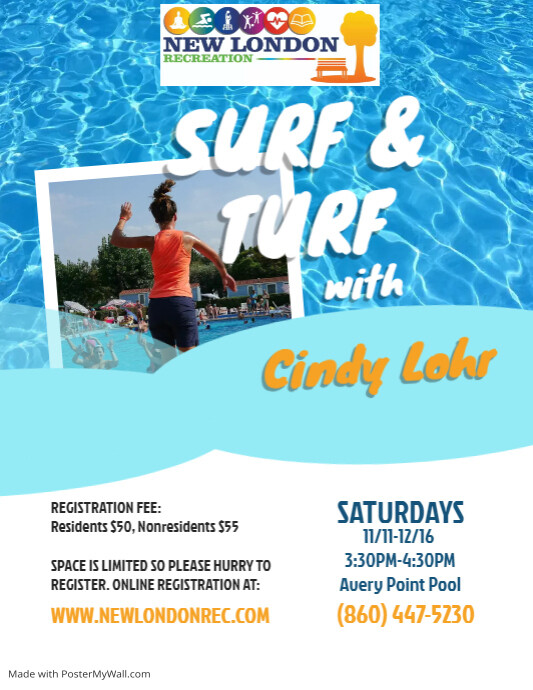 Water Aerobics Flyer | PosterMyWall