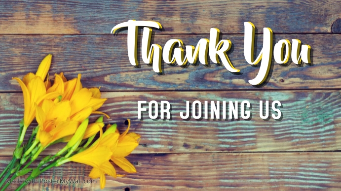 Church Thank You | PosterMyWall