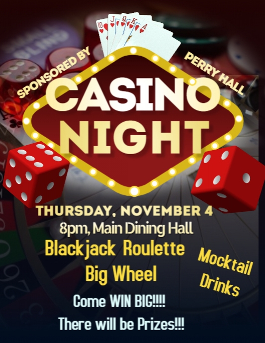 Copy of Copy of Casino Night Flyer | PosterMyWall