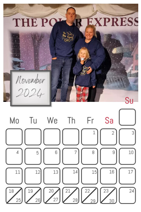 Calendar 2023 November (2) | PosterMyWall