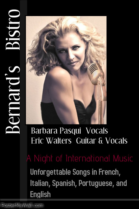 Copy of Barbara @bernard'sBistrot | PosterMyWall