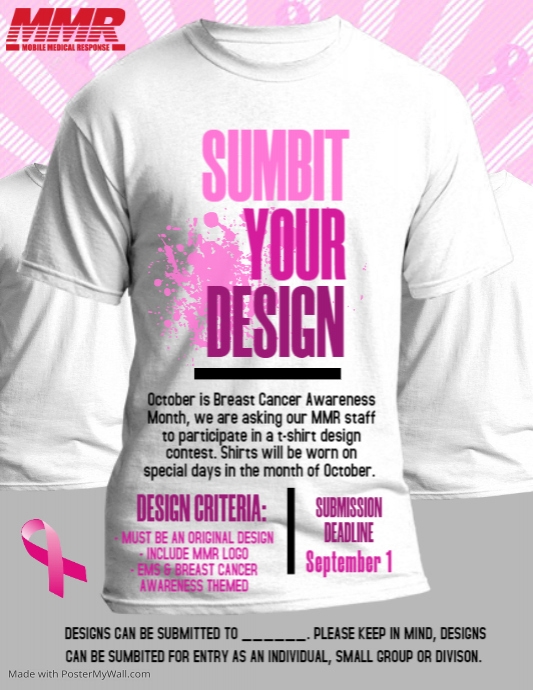 Copy of T-Shirt Design Contest Flyer | PosterMyWall