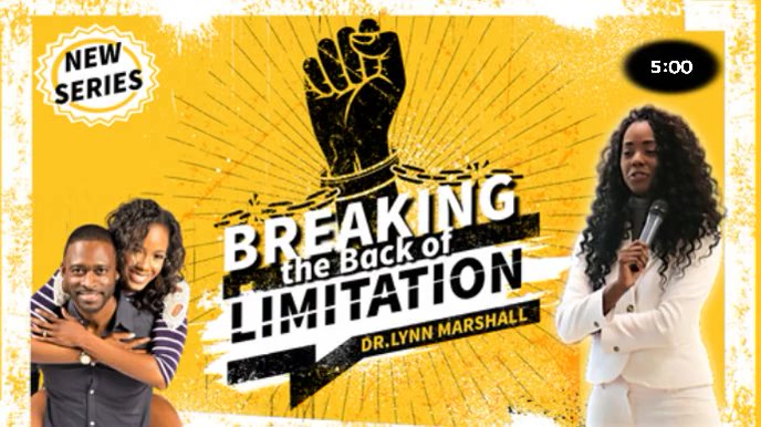 Copia de NEW SERIES BREAKING LIMITATIONS | PosterMyWall
