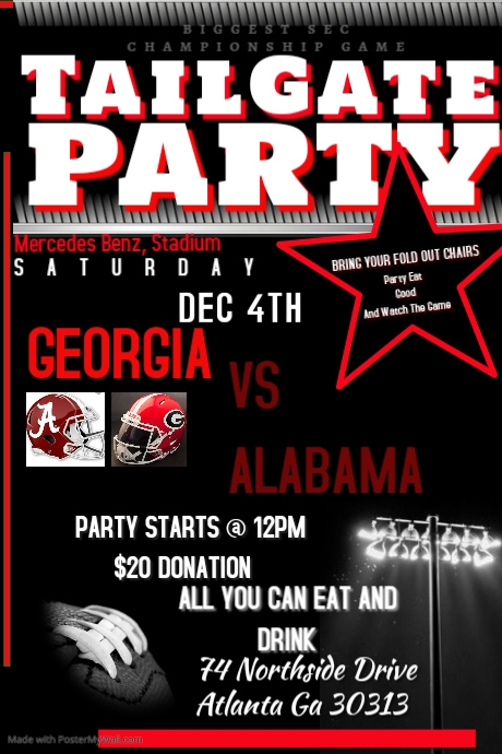 Copy of TailGate Party Flyer | PosterMyWall